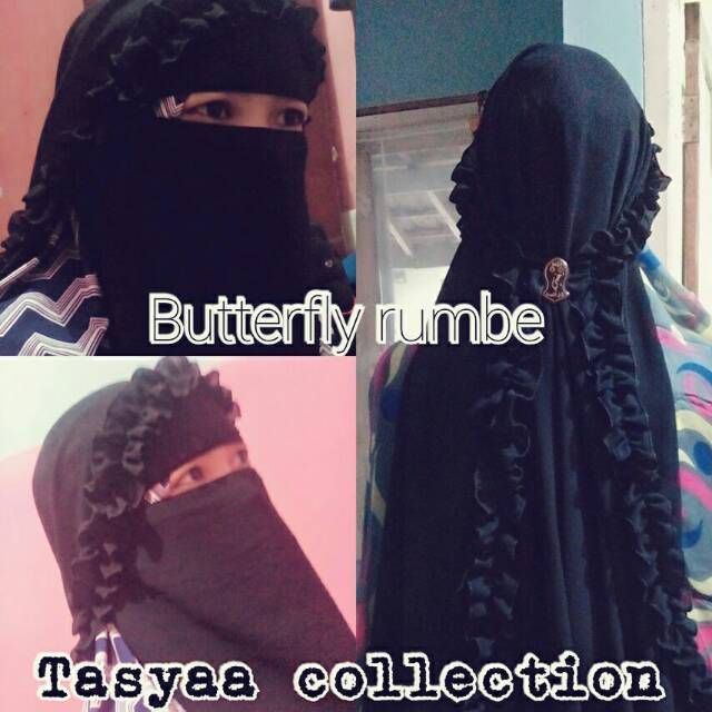 Niqab Butterfly Rumbe | Shopee Malaysia