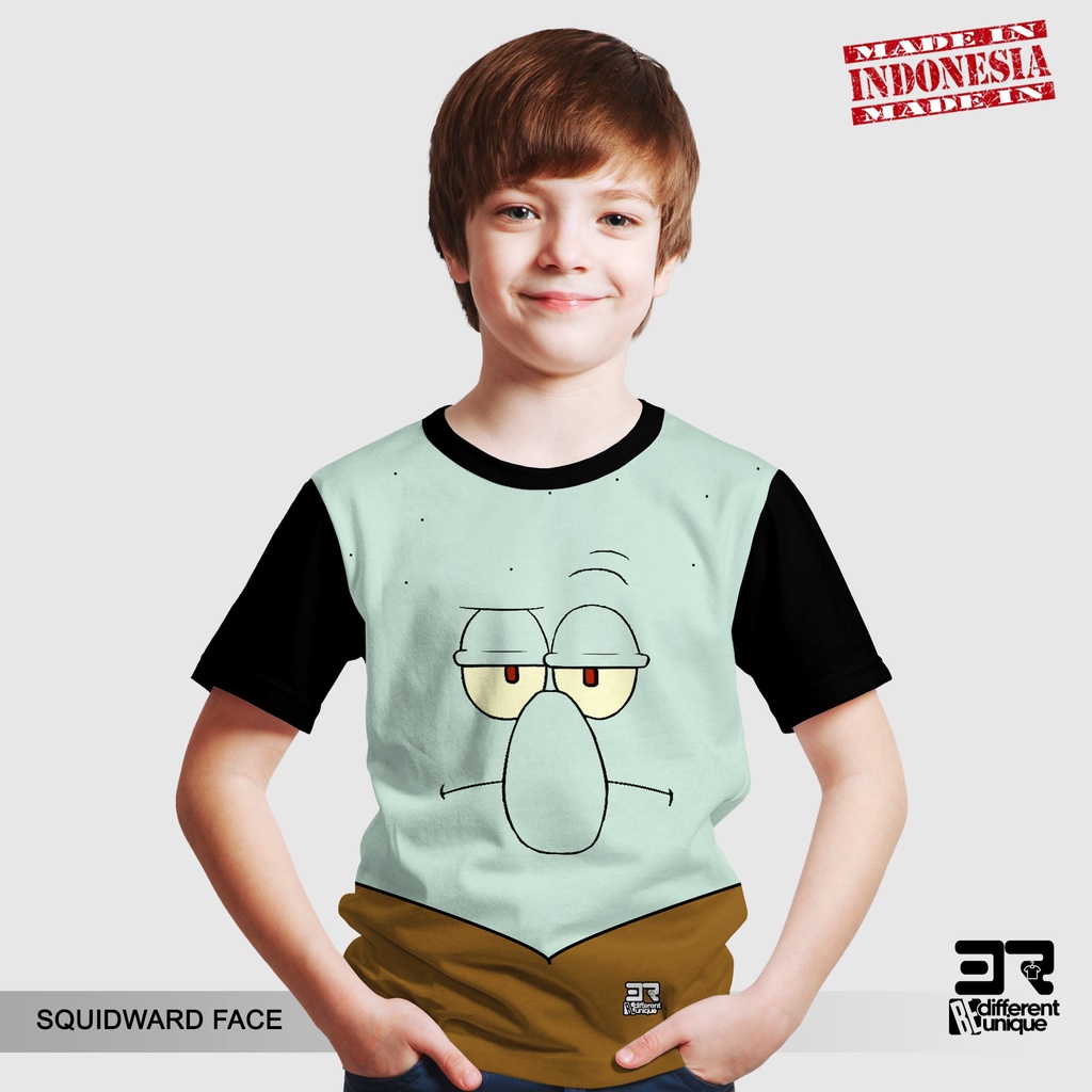 Children's DISTRO PRINTING T-SHIRTS SPONGEBOB SQUAREPANTS SQUIDWARD ...