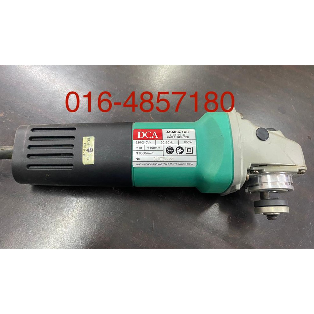 DCA Heavy Duty ANGLE GRINDER 850W (4”) | Shopee Malaysia