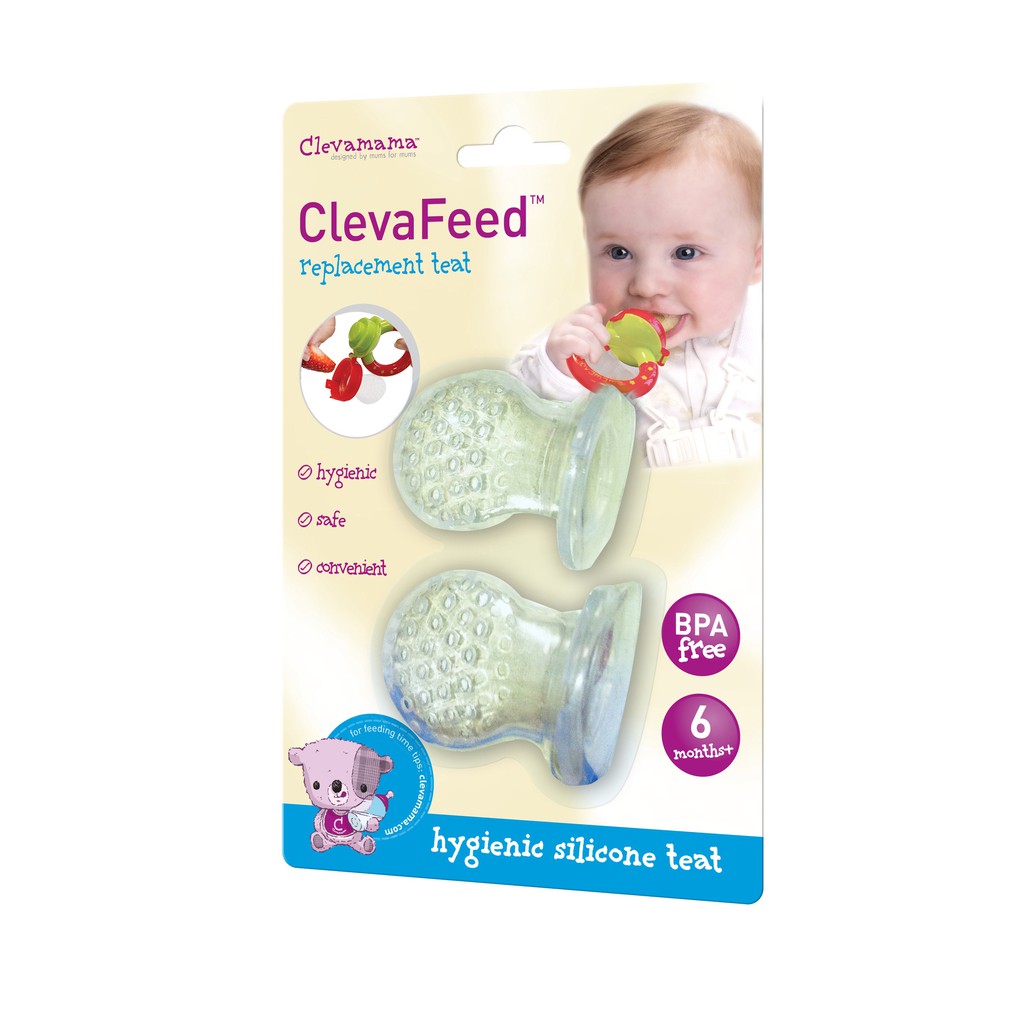 ClevaFeed Silicone Safe Feeder Replacement Teat | Shopee Malaysia