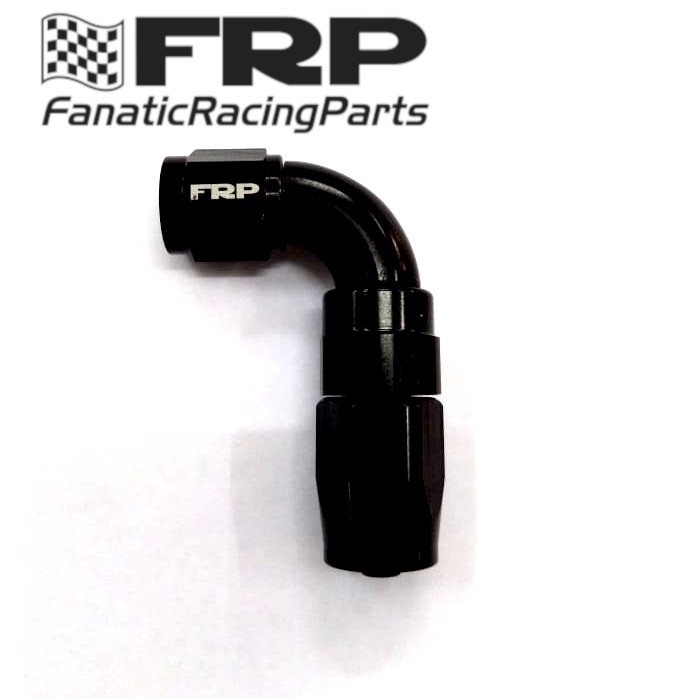 FRP 90° Aluminium AN4 AN6 AN8 AN10 AN12 AN16 Fitting (Black) Coupling ...