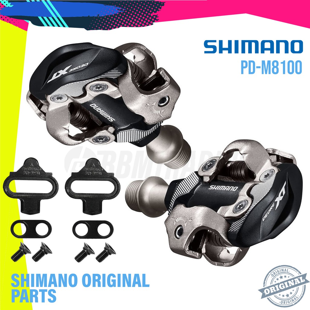 SHIMANO DEORE XT PD-M8100 SPD XC RACE PEDALS M8100 ORIGINAL WITH BOXES ...