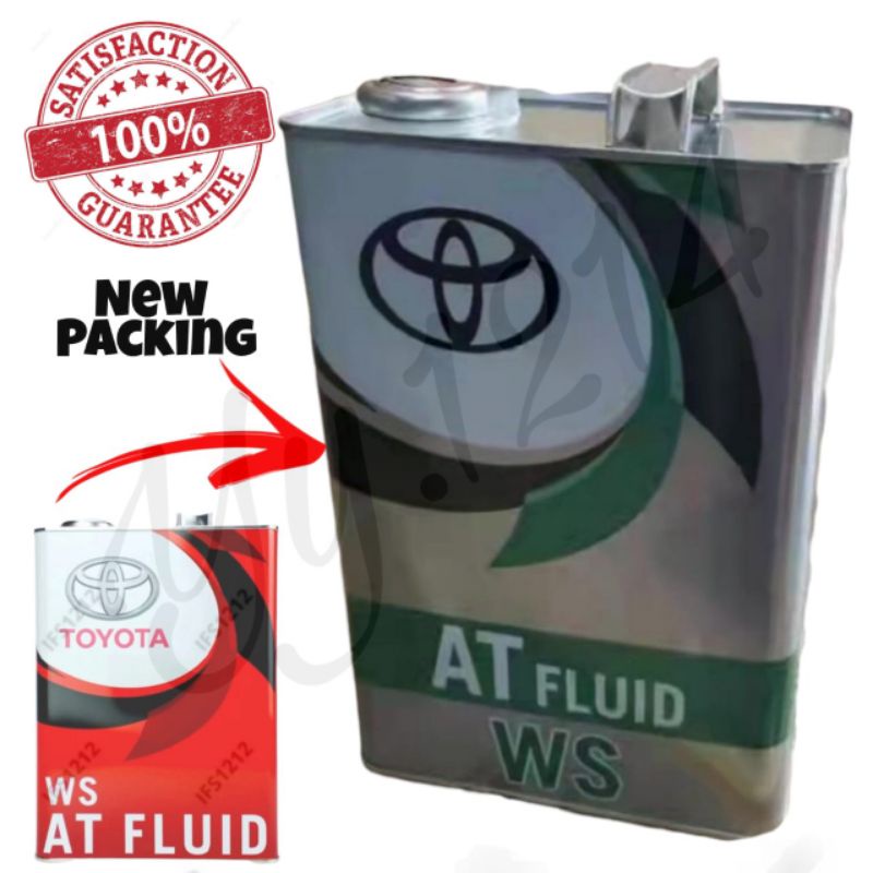 ORIGINAL JAPAN TOYOTA ATF WS VIOS HILUX INNOVA ALTIS CAMRY YARIS PRIUS ...