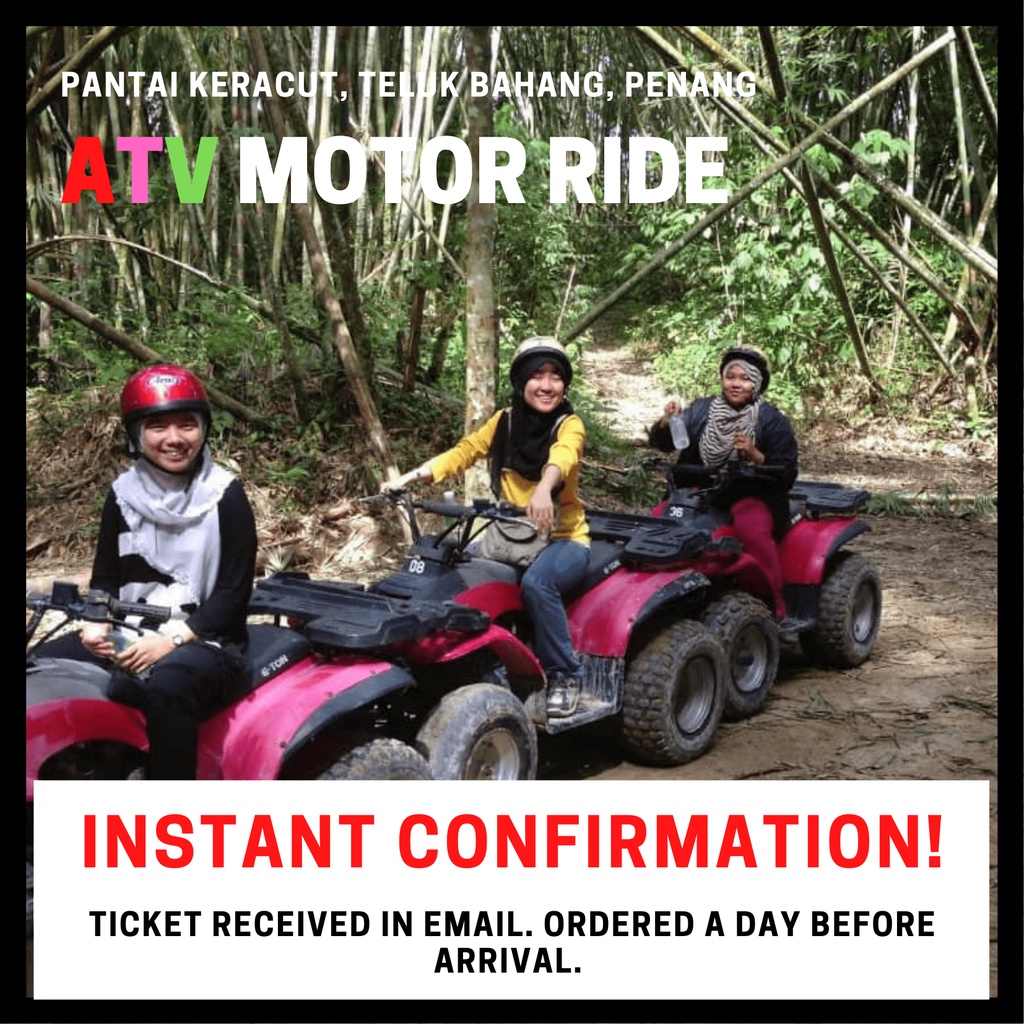 [Promosi] The ATV Motor Ride Pantai Keracut, Penang. Admission Ticket ...