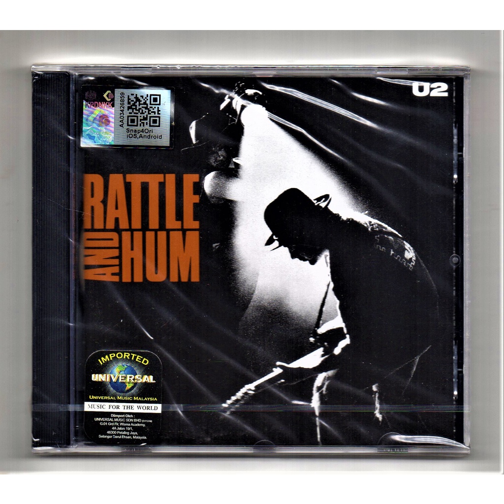 U2 - Rattle And Hum ( Imported CD ) | Shopee Malaysia