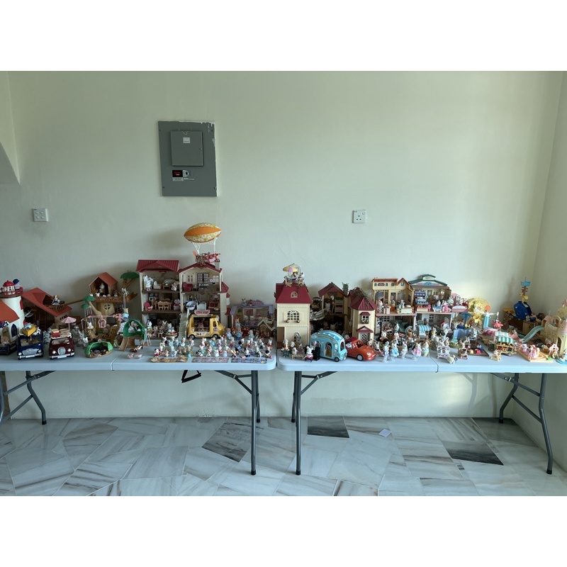 Sylvanian Families set 99%new（1set sell） | Shopee Malaysia