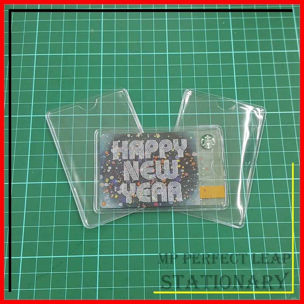 Transparent IC/CARD Cover PVC 300 pcs | Shopee Malaysia