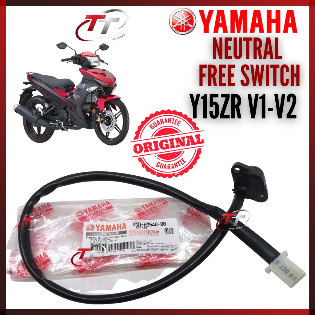 100% ORIGINAL YAMAHA Y15ZR V1 V2 Y15 NEUTRAL SWITCH GEAR FREE SUIS ...