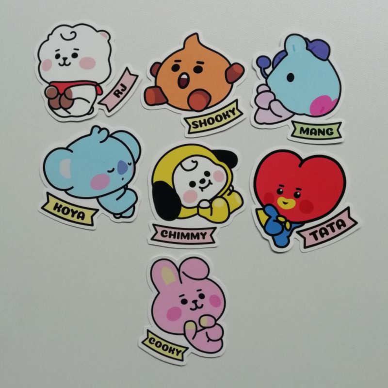 [ST-1] Bt21 Baby Stickers BT21 Baby Stickers BTS Stickers Baby BT21 ...
