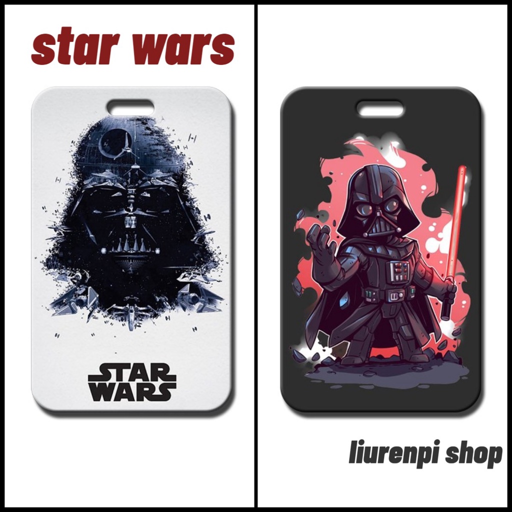 star wars card holder with lanyard cardholder id card holder Neck Strap ...