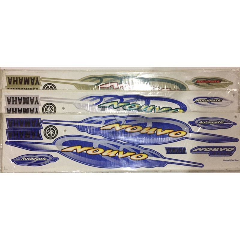Yamaha nouvo body sticker stripe decal | Shopee Malaysia