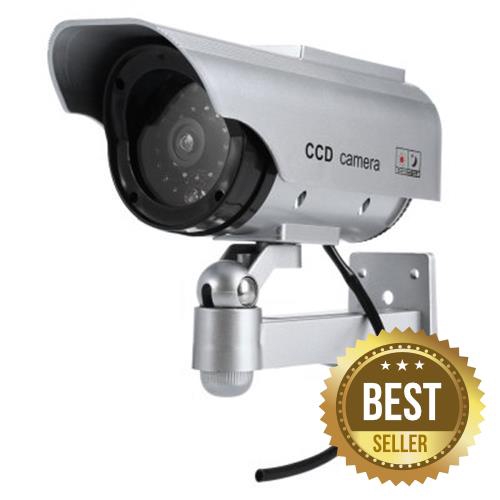 SOLAR ENERGY REALISTIC DUMMY SURVEILLANCE SECURITY CCTV STICKER CAMERA ...