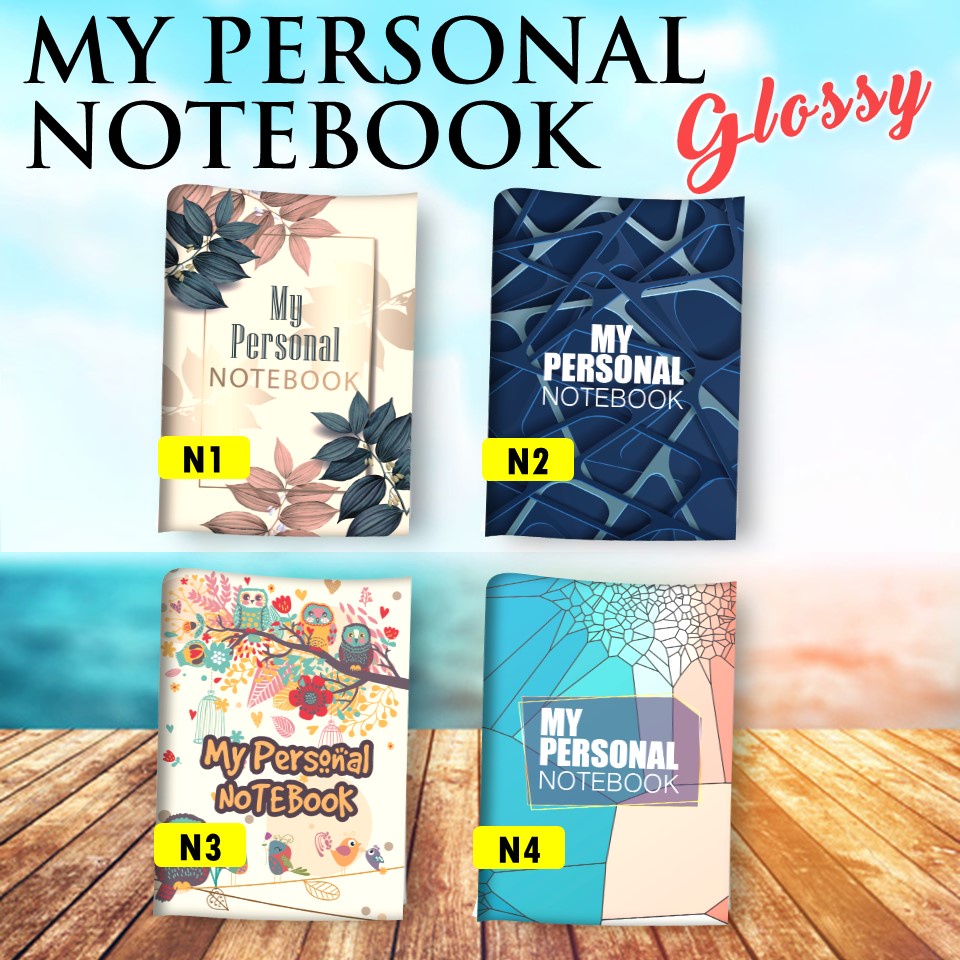 PERSONAL NOTEBOOK GLOSSY (PALING MURAH!!) | Shopee Malaysia