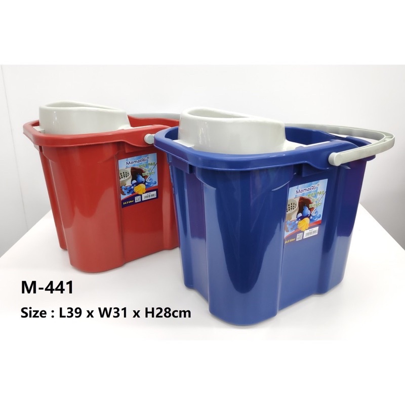 Mamaali M-441 Mop Pail With Winger(14.5LTR)/Mop Pail/Baldi Mop Lantai ...