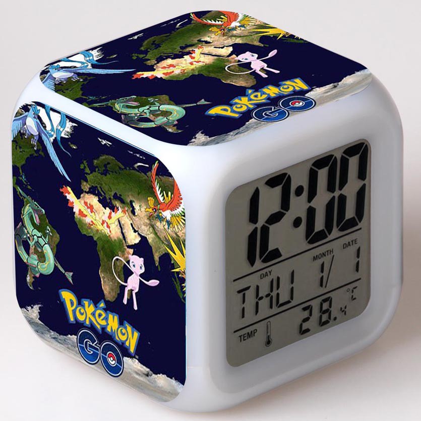 Pokemon Alarm Clock Pokemon Pokémon Pikachu Pokemon Pokemon Pokémon GO ...