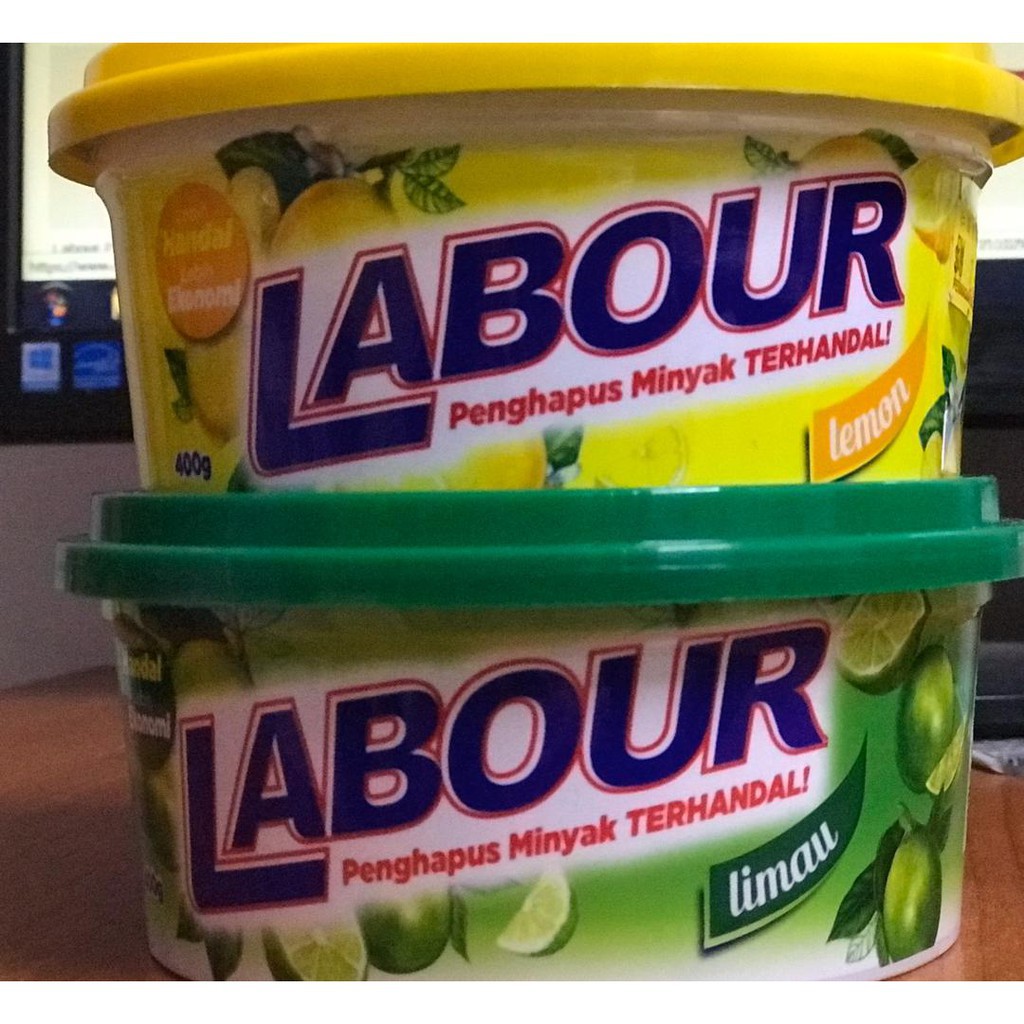 Labour Dishwash Paste 350g Lime& Lemon | Shopee Malaysia