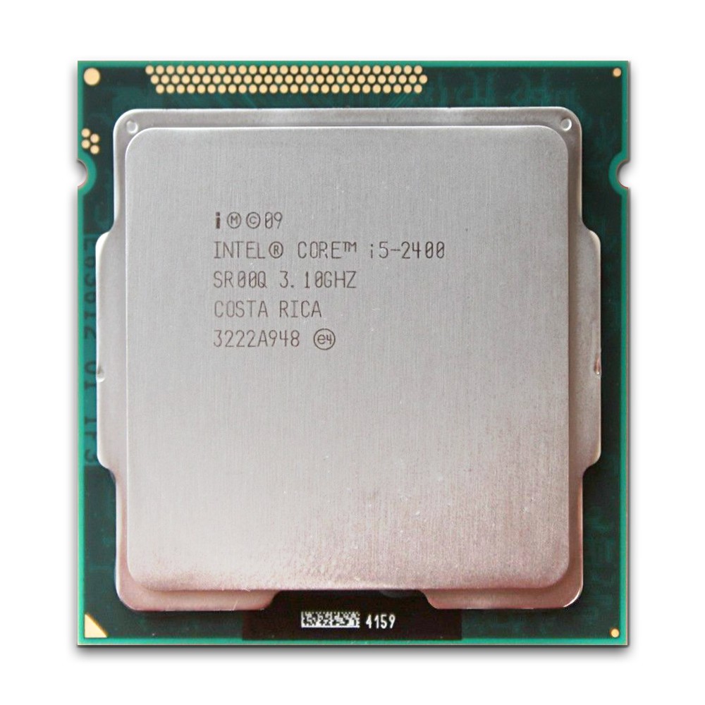Processor i5 2400 second gen LGA1155 Intel CPU / gaming pc / i5 7400 ...