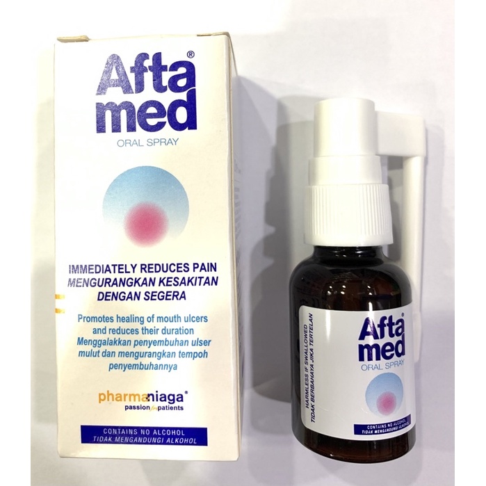AFTA- MED ORAL SPRAY 20ml (Ulcer) | Shopee Malaysia
