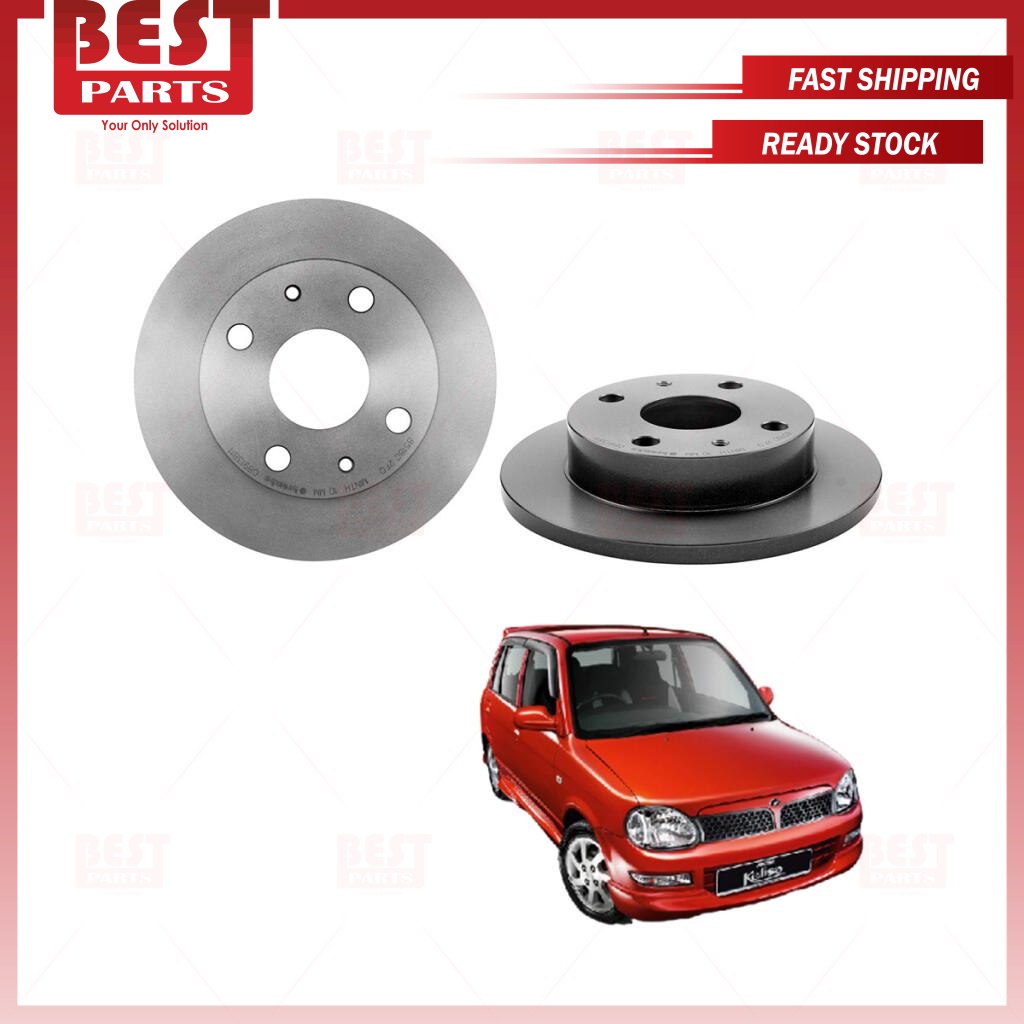 Brembo Perodua Viva Kelisa Kenari Front Disc Rotor Depan Disc Plate ...