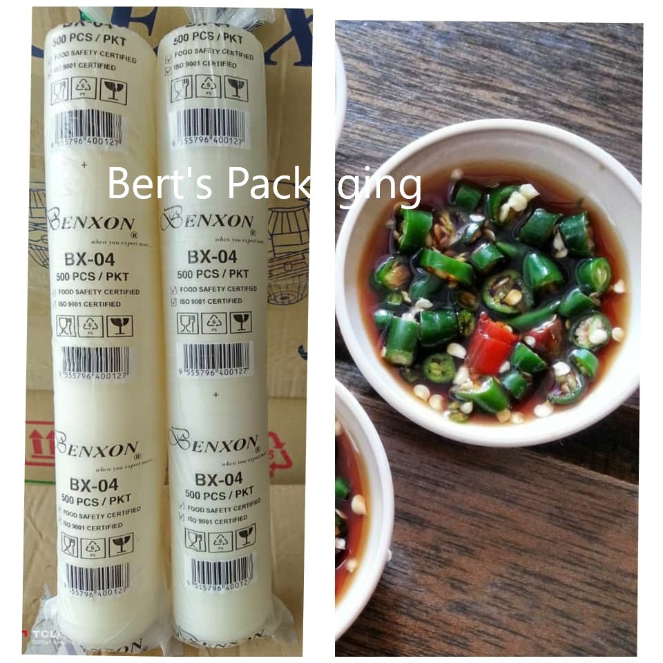 Disposable Chili Plate ±500pcs | Disposable Condiment Plate | Sauce ...