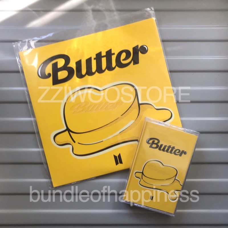[READYSTOCK] BTS BUTTER VINYL / CASSETTE (US STORE) | Shopee Malaysia