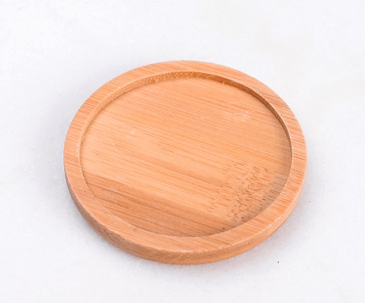 Bamboo Plant Saucer, Round Planter Trays for Succulent Planter Orchid ...