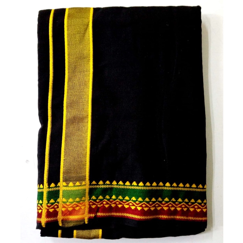 AYAPAN VESTI COTTON BLACK COLOUR DESIGN - 9X5 | Shopee Malaysia