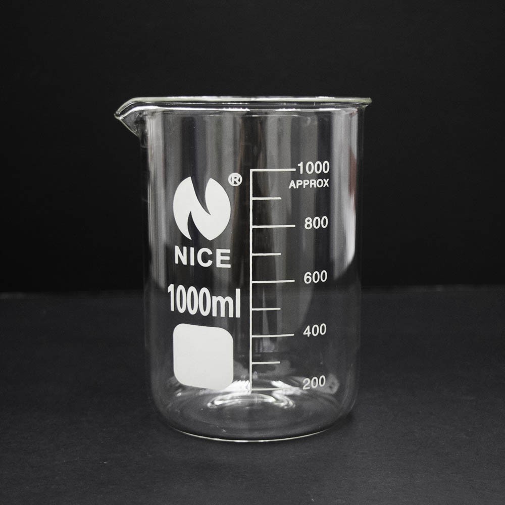 Glass Beaker Low Form Autoclavable Withstand High Heat Resistance (10ml ...