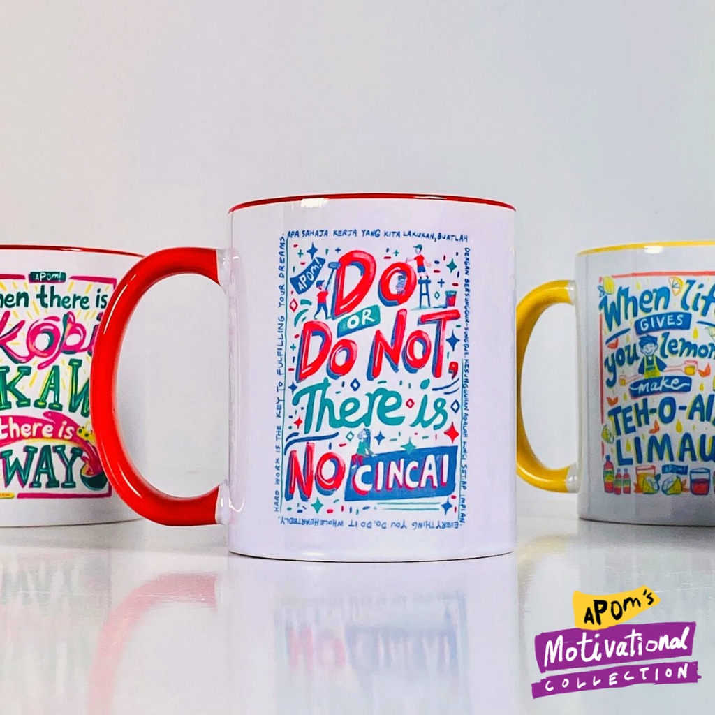 APOM Mug - No Cincai (Motivational) | Shopee Malaysia