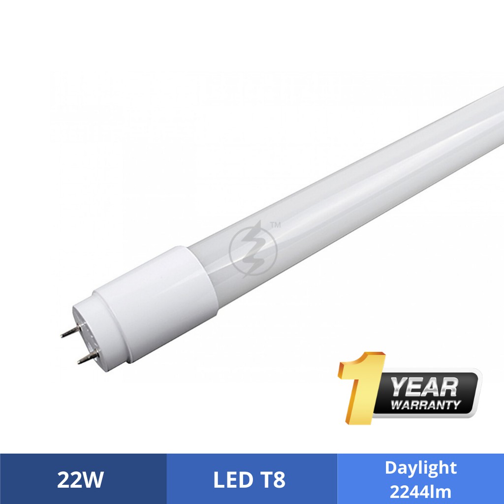 10pcs X 20W LED T8 Tube (Daylight 6500K)(SIRIM APPROVED) | Shopee Malaysia