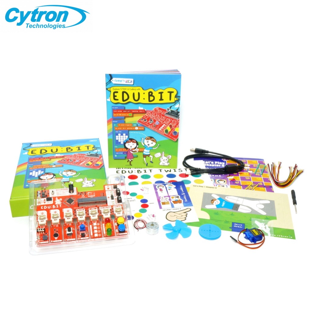 EDU:BIT Training & Project Kit for microbit Complete with 10+1 Hands-on ...