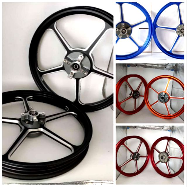 Aji Racing Sport Rim FG505 Y15ZR with Bearing(160/185) | Shopee Malaysia