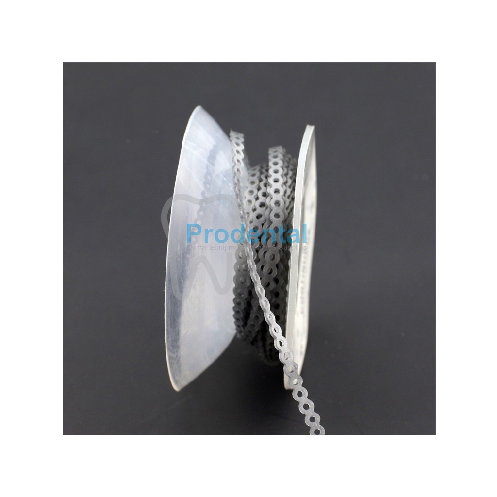 Dental Braces Rubber / Powerchain Bracket Rubber 10cm (Silver) | Shopee ...