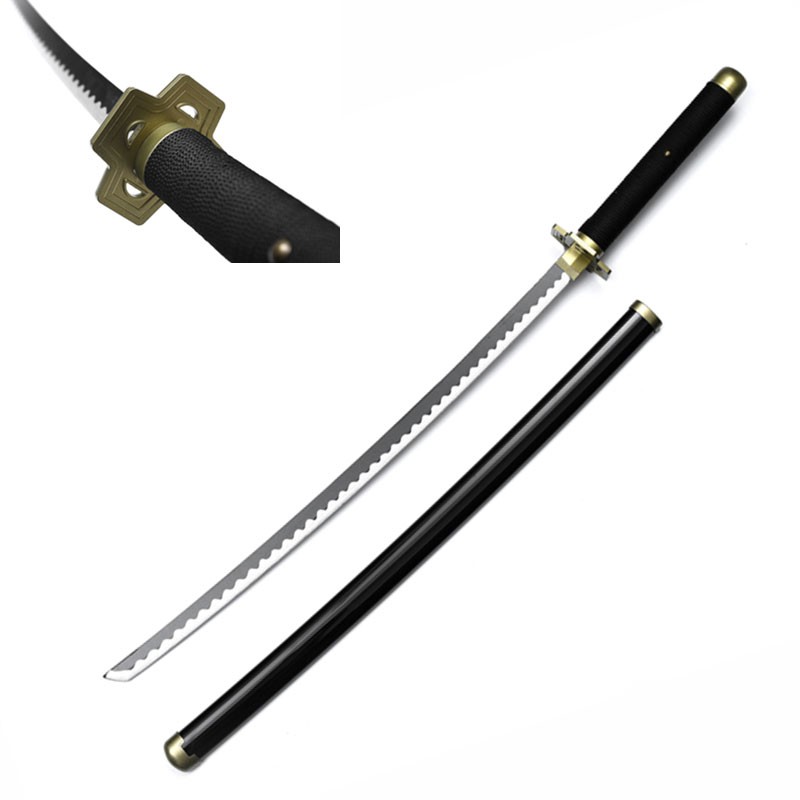 (Local) Zoro One Piece Roronoa Swords Toys 100Cm Wooden Luffy Meito ...