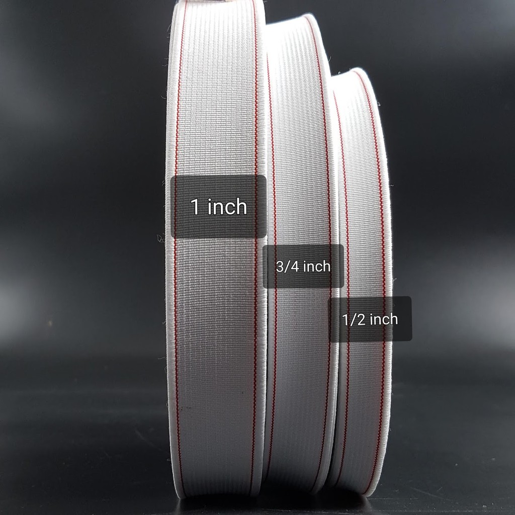 Getah Kain Elastic Putih (1 Roll) | Shopee Malaysia