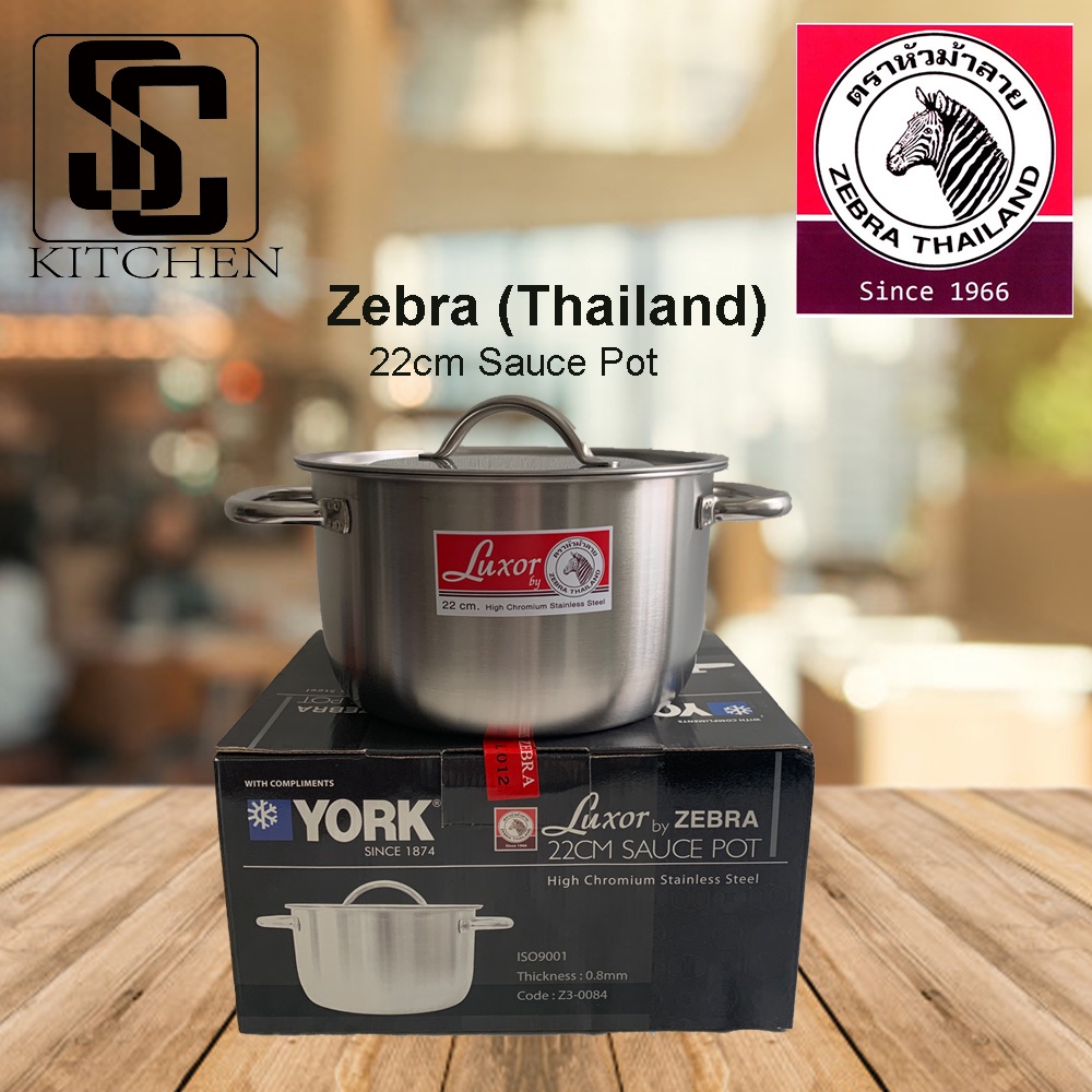 Zebra 22Cm Sauce Pot [Made In Thailand & Ready Stock] | Shopee Malaysia
