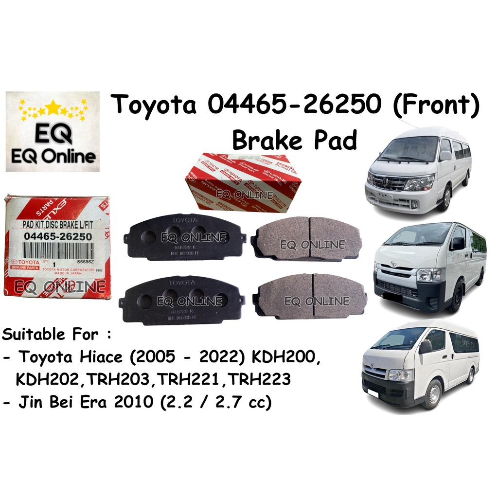 Toyota Hiace 2005 KDH200 KDH202 TRH203 TRH221 TRH223 & JinBei Era 2010 ...
