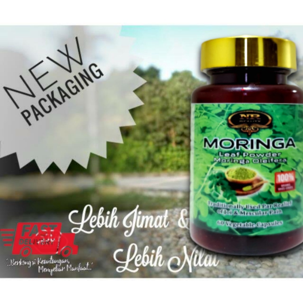 Kapsul Moringa Oleifera (daun kelor) 100 Kapsul Original | Shopee Malaysia