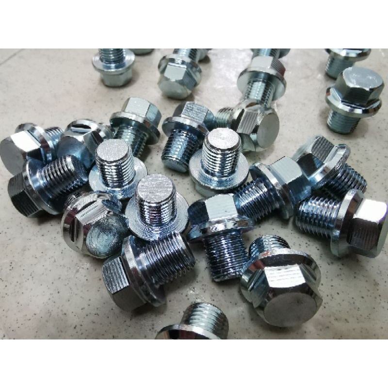 PREMIUM QUALITY Drain Plug / Oil Sump Nut with Washer for Perodua Alza ...