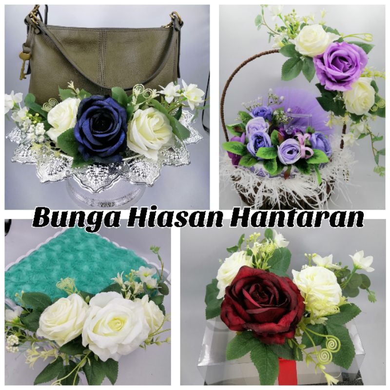 {Ready Stock}Bunga Hantaran Siap Gubah(BH858) / Bunga Dulang Hantaran ...