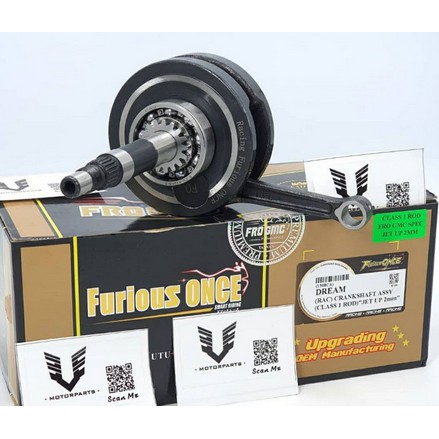 FURIOUS ONCE EX5 DREAM RACING CRANKSHAFT MODIFIED WAVE125 MODI CLASS1 ...