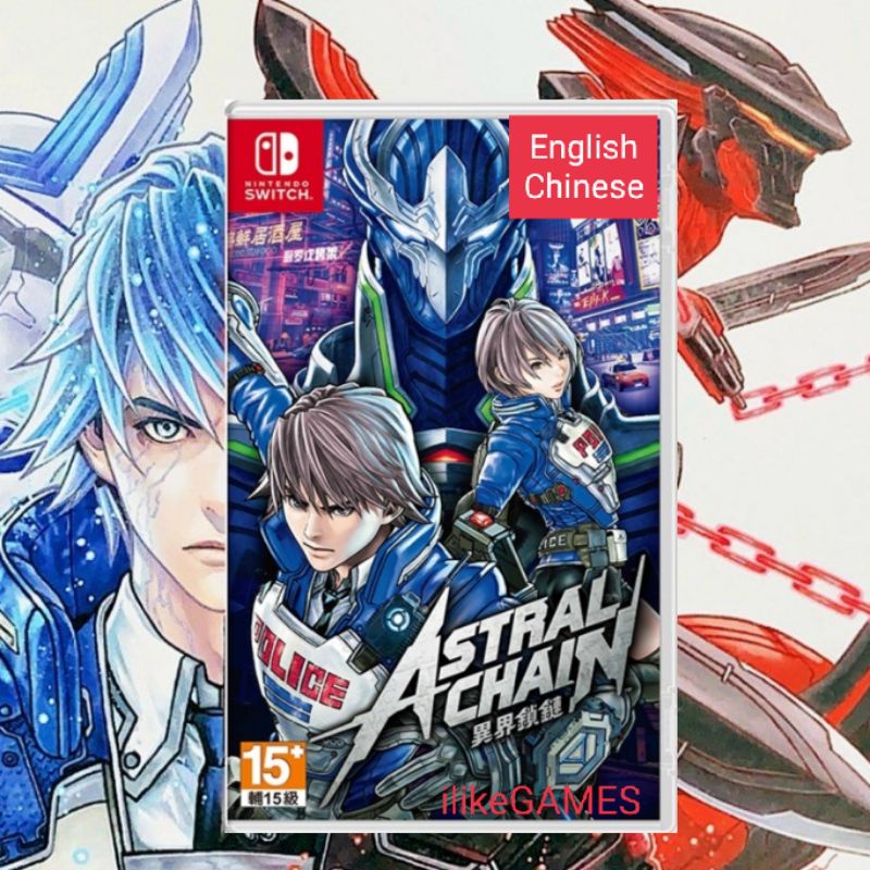 💥Eng/Chi💥 Nintendo Switch NS Astral Chain switch 星魂之链 异界锁链 switch ...
