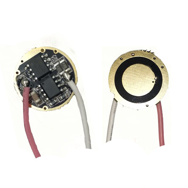 5-Mode 16mm 20mm 3.7V LED Driver For Cree 10W XM-L XML T6/U2 LED Light ...