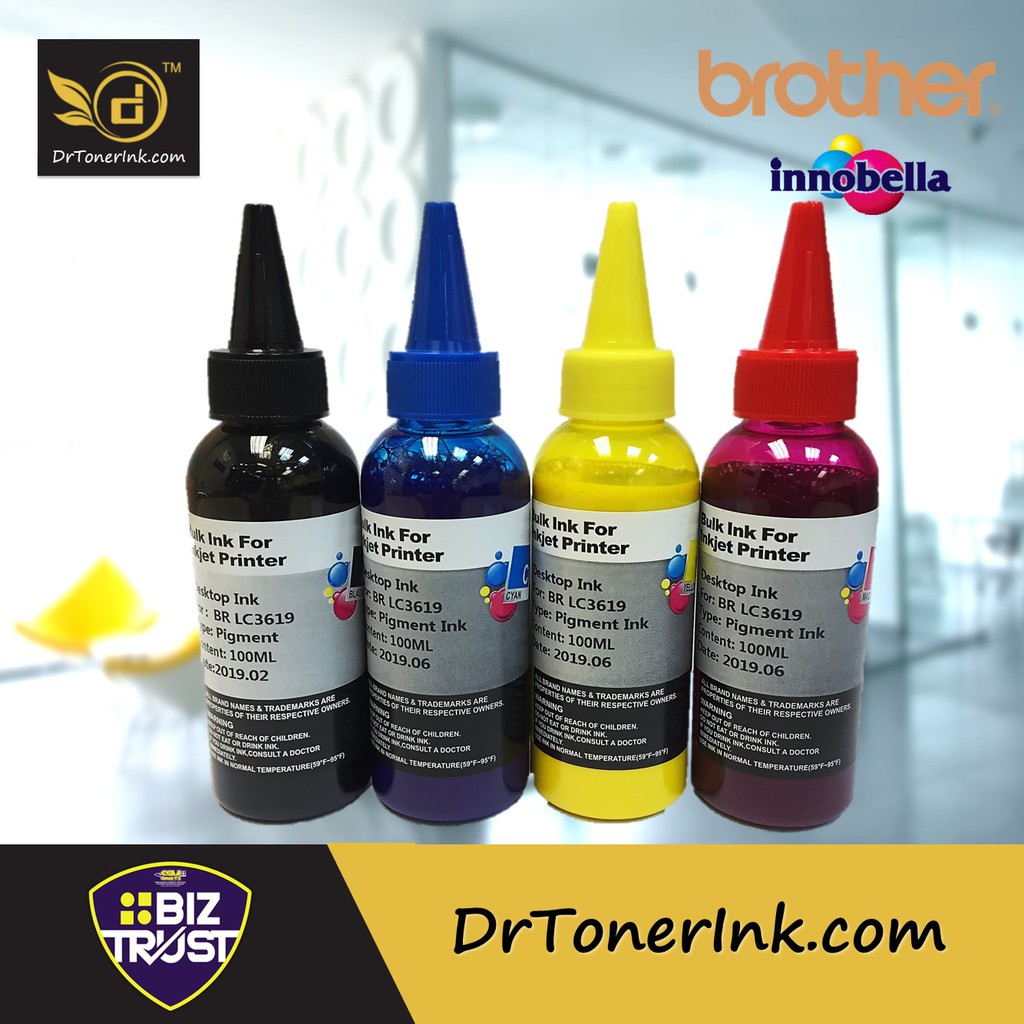 Brother Compatible LC3619xl LC-3619xl / LC3617 LC-3617 Set Refill Ink ...