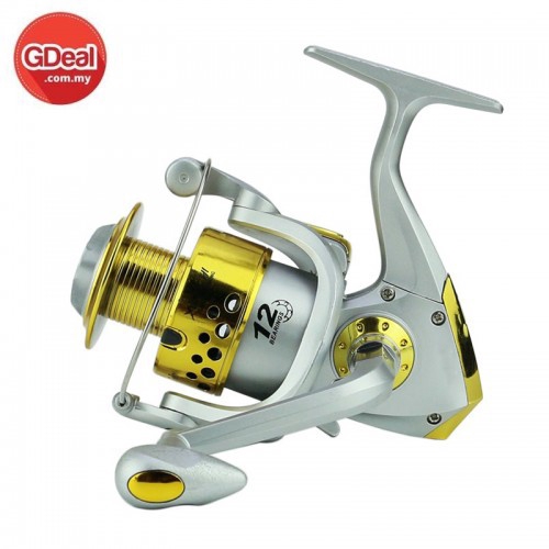 GDeal Yumoshi 12bb Foldable Fishing Spinning Reel Anti Reverse Fishing ...