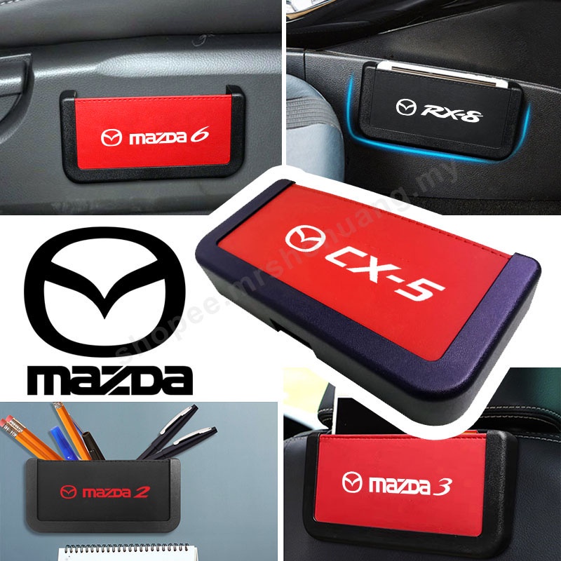 Car Storage Box For Mazda 2 3 5 6 8 CX5 323 CX3 MPS RX8 Accessories ...