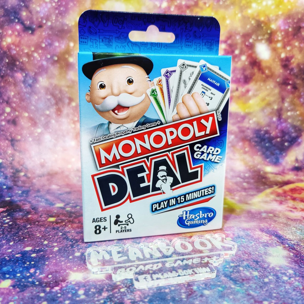 Monopoly Deal Board Game (100% copyrighted product) | Shopee Malaysia