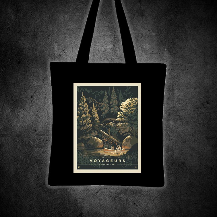 VOYAGEURS MINNESOTA VISIT YOU MUST (NATIONAL PARK VINTAGE TRAVEL 2 ...