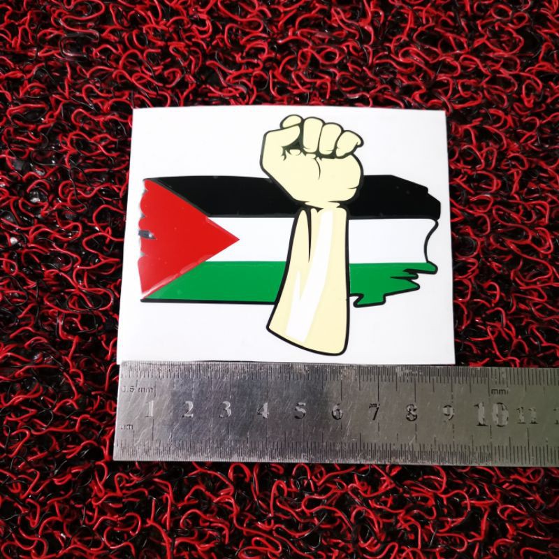 STICKER GAZA / # FREE PALESTINE / # SUPPORT GAZA / BENDERA GAZA DAN ...