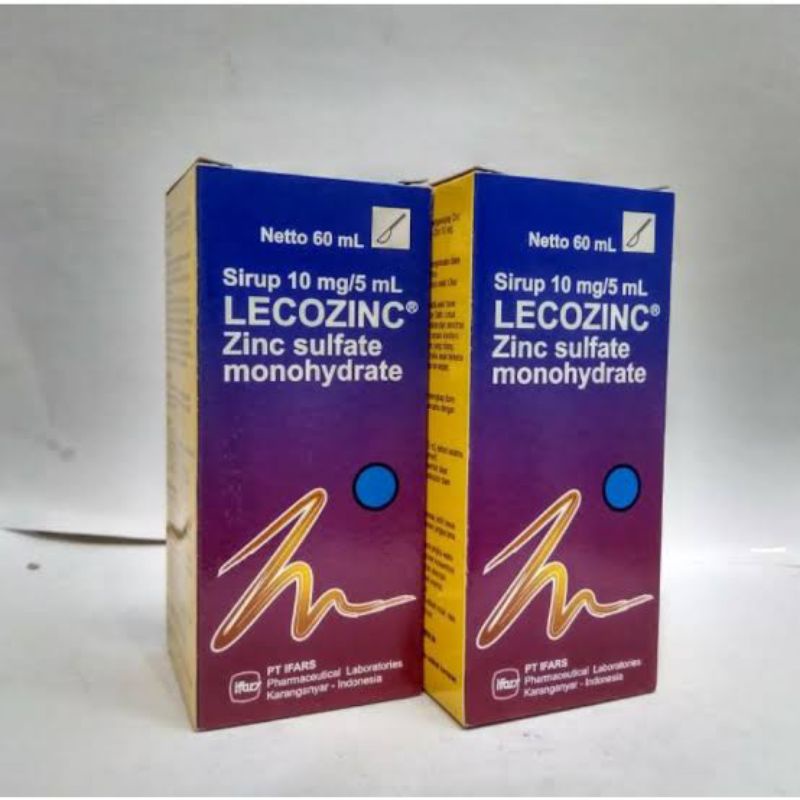 Lecozinc Syrup 10 mg / 5 ml Zinc sulfate monohydrate 60ml - Overcoming ...